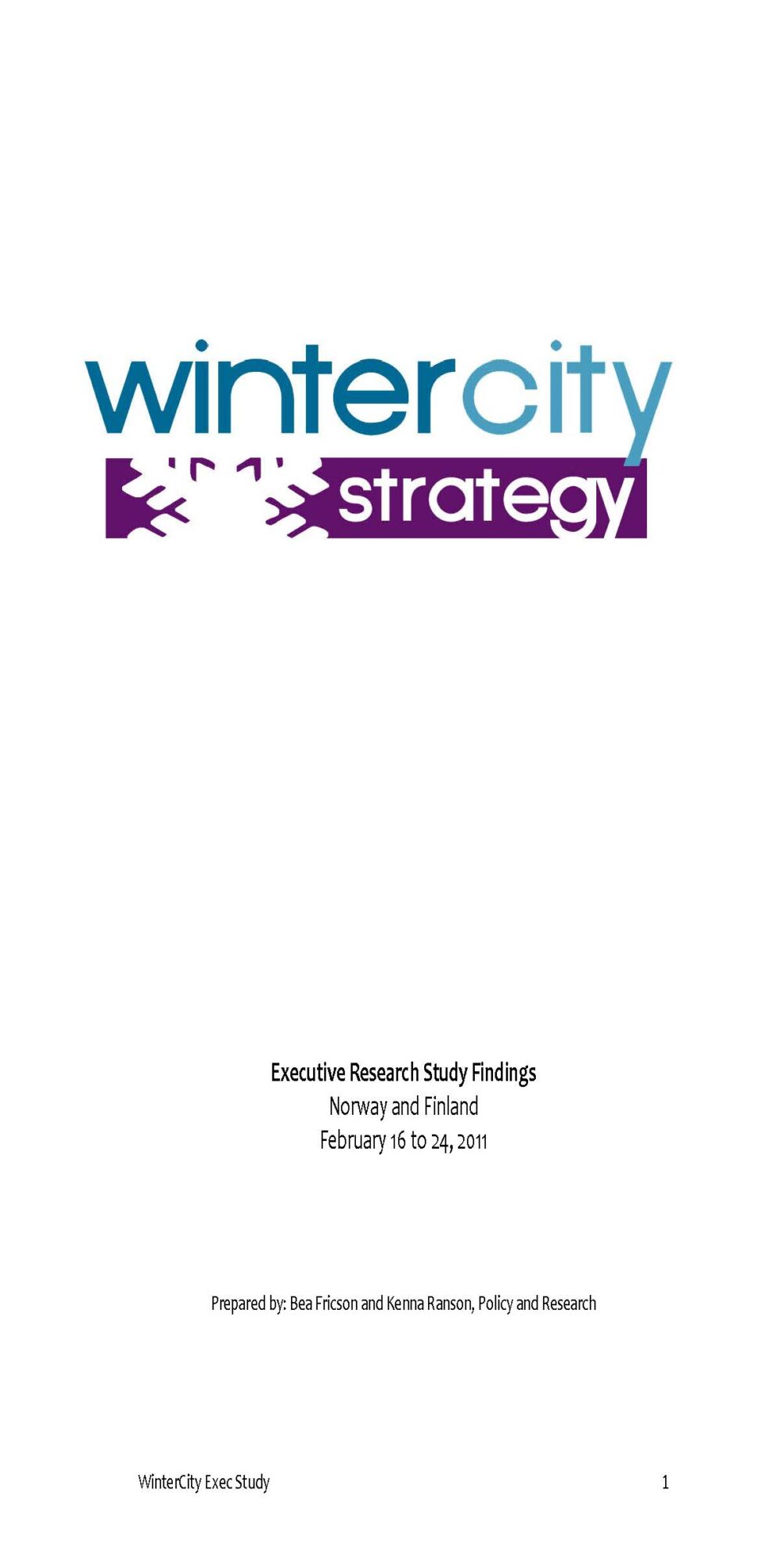 Edmonton’s WinterCity Strategy and Implementation Plan – Canadian ...