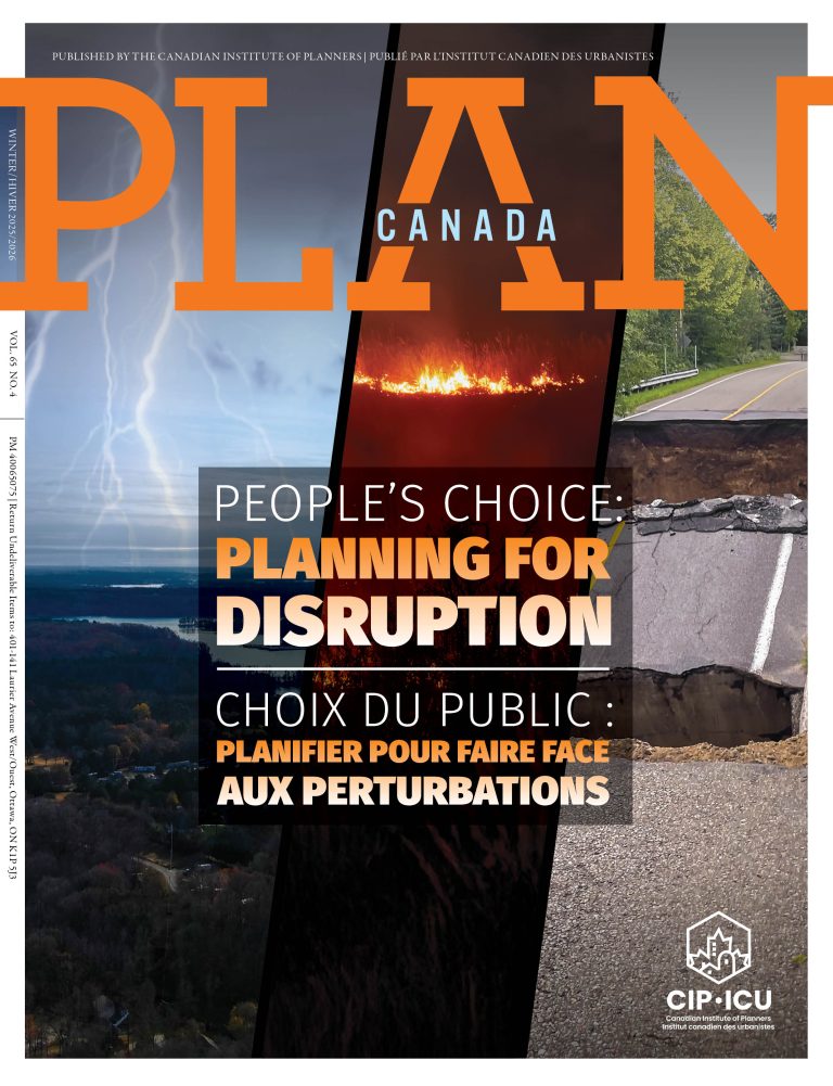 Plan Canada Issue: People’s Choice – Planning for Disruption – Canadian ...